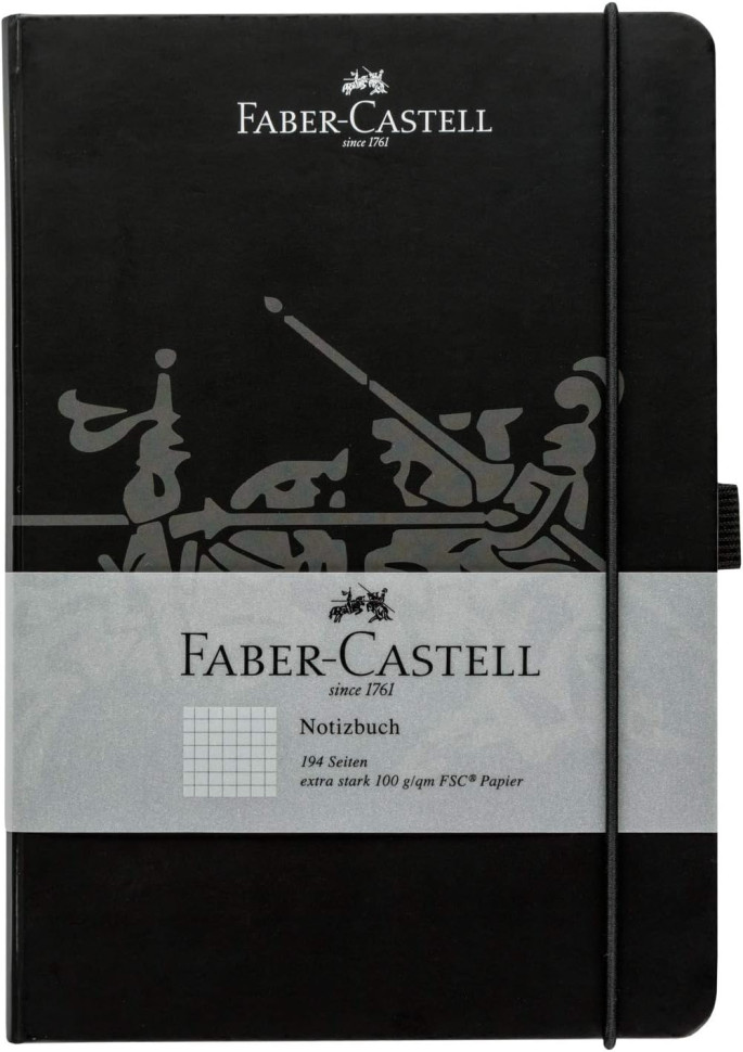 cck.com.ua ️ Блокнот Faber-Castell Notepad A5 в клетку. Цена, купить ...
